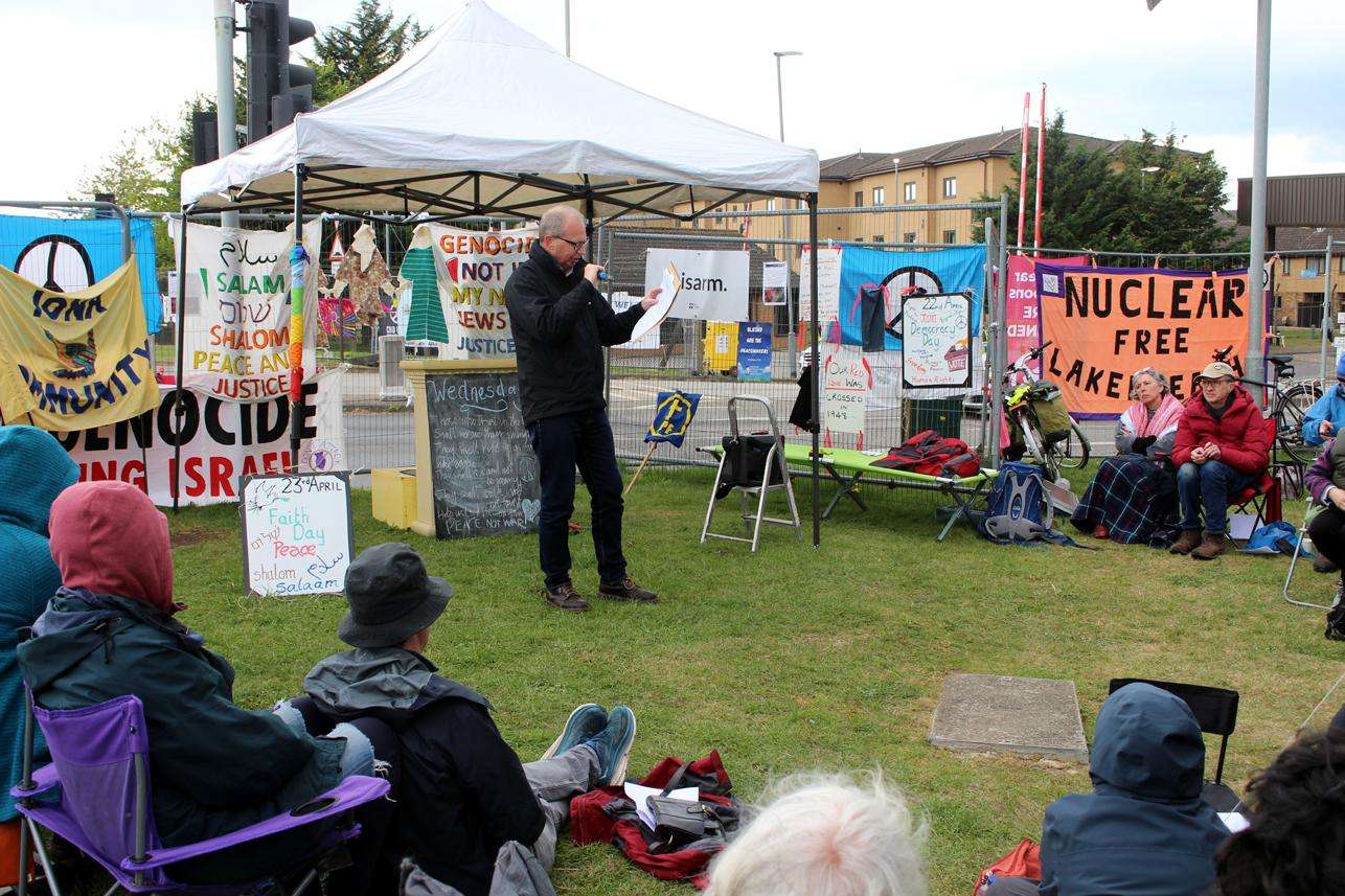 Peace vigil with Pax Christi and others returns to Lakenheath in ...
