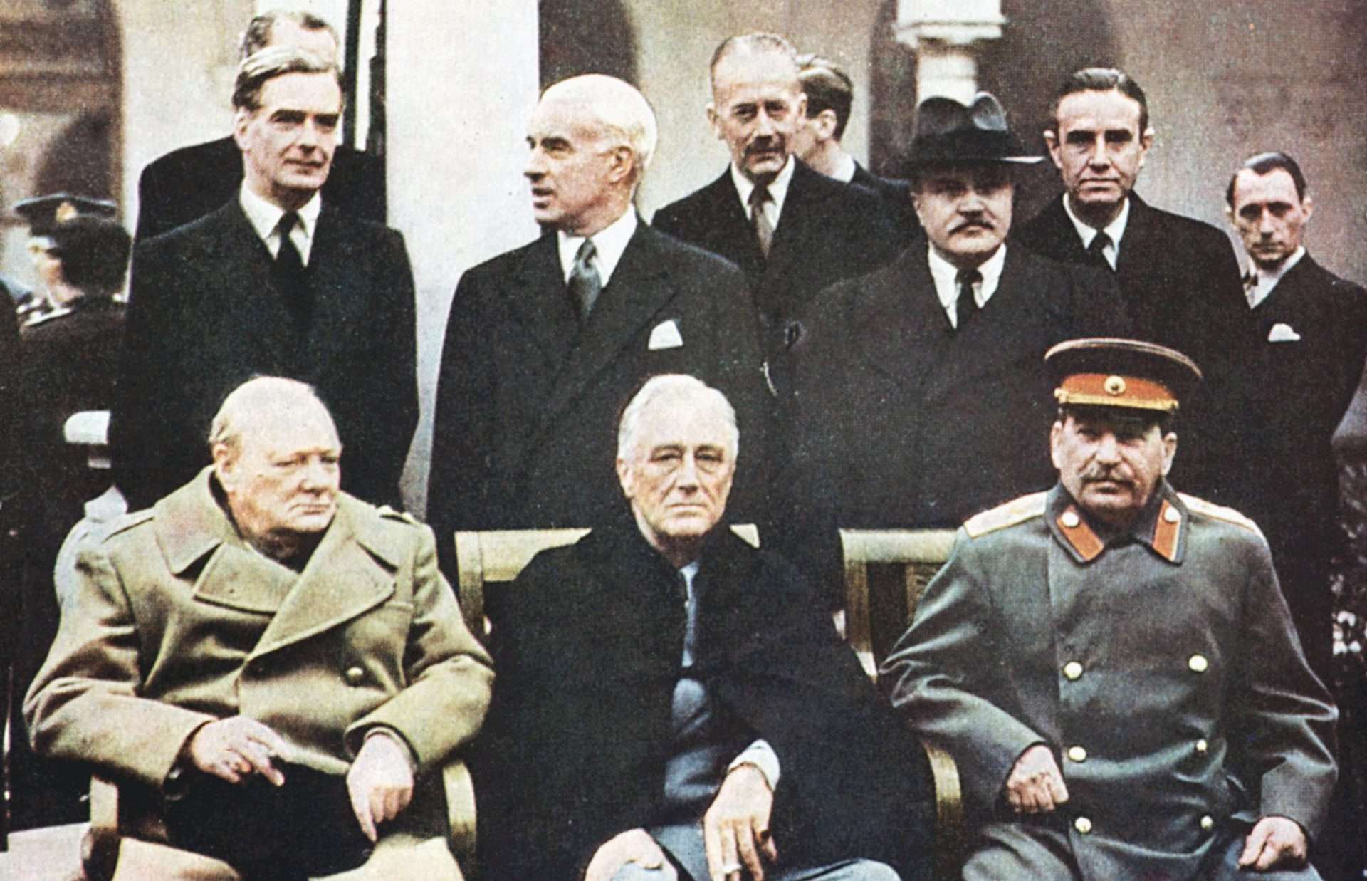 How Churchill, Roosevelt and Stalin, bitter rivals, joined forces to ...