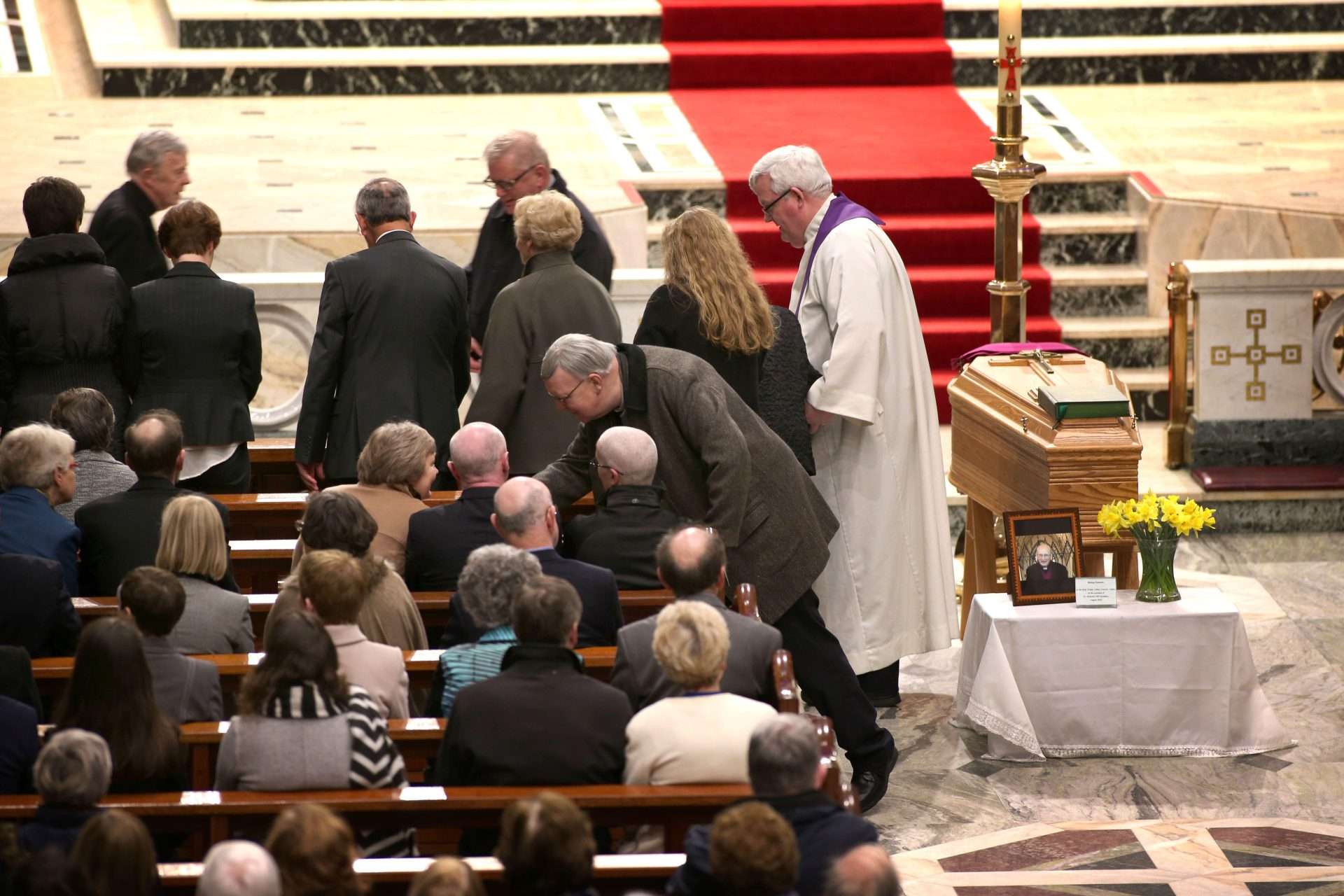 Remains of disgraced bishop Eamonn Casey removed from cathedral crypt ...