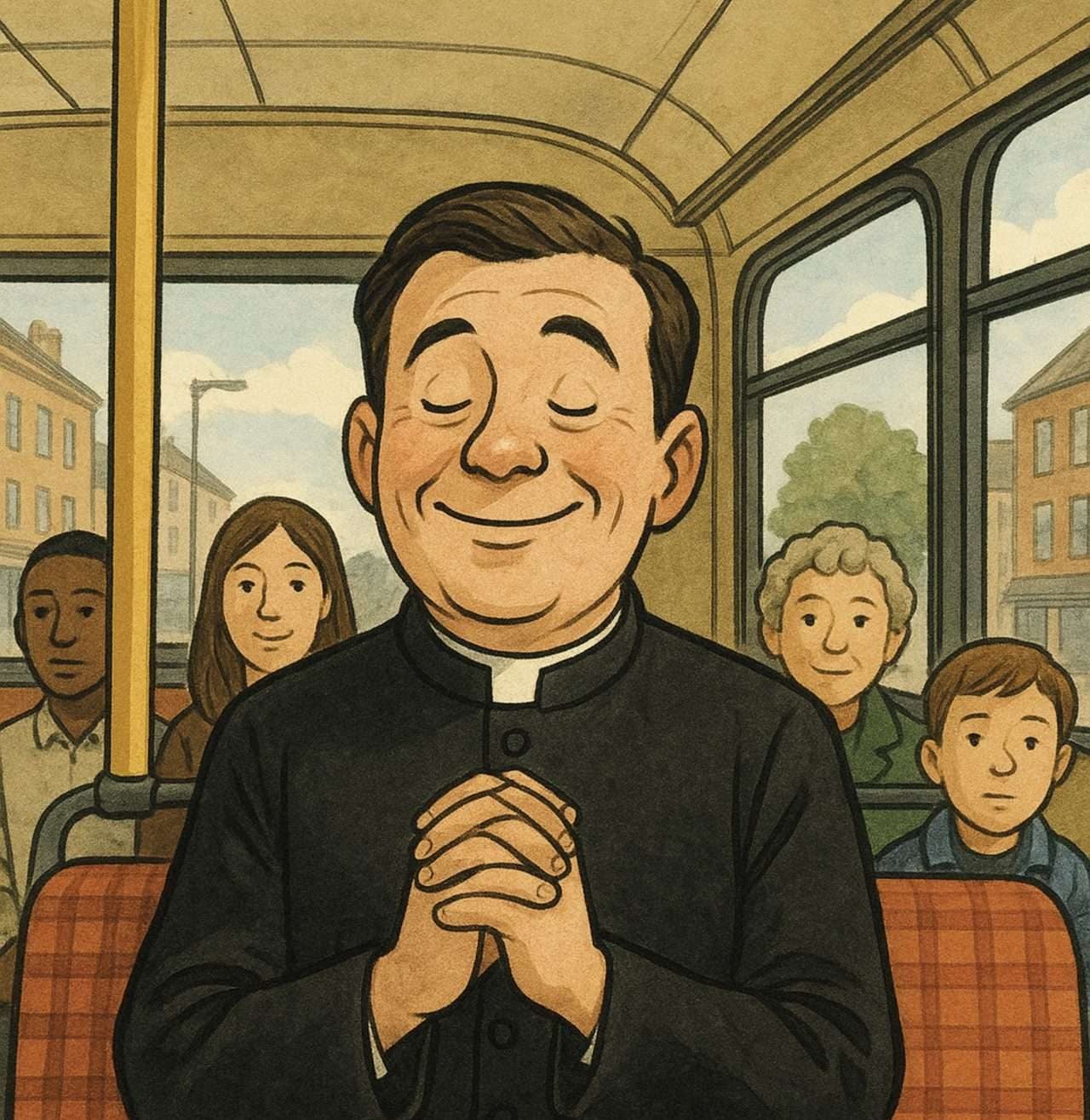 Sext on a crowded bus – Divine Office on the move - The Tablet