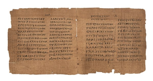 Text used by earliest Christians to be auctioned - The Tablet